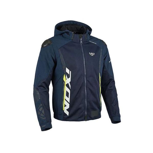●メーカー名：IXON(イクソン)●商品名：2026春夏モデル M-PULSION AIR A メッシュジャケット（ネイビー/ホワイト/ブライトイエロー）●サイズ Sメーカー品番：100101210-3053-SJANコード：3661615...