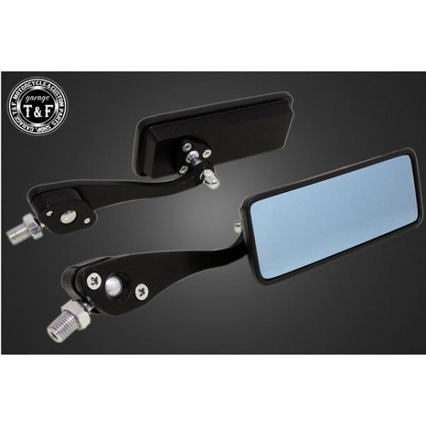 ●メーカー名：ガレージT&amp;F / T&amp;F(ガレージティーアンドエフ)●商品名：スクエアサイドミラー ボールジョイントタイプ 左右セット（ブラック）メーカー品番：・801062250TRDragStar 1100（XVS110...