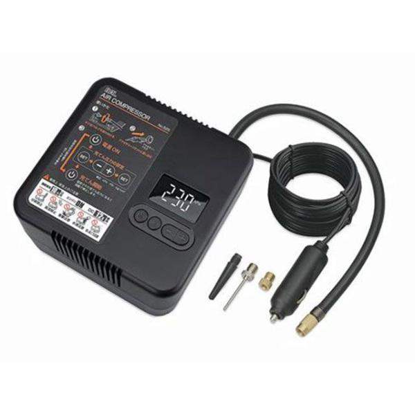 ●メーカー名：エスコ / ESCO●商品名：DC12V/ 10A エアーコンプレッサー（タンク無）メーカー品番：EA116DC-5AJANコード：4550061412053最大圧力：450kPa連続使用時間：10分電源：DC 12Vエアホー...