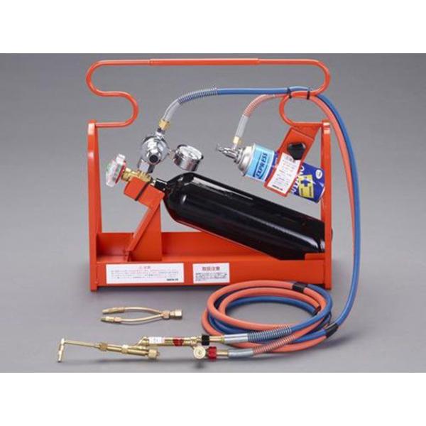 ●メーカー名：エスコ / ESCO●商品名：ペットウェルダー（プロパン・酸素）メーカー品番：EA300M-0JANコード：4550061209226セット内容：8点セット（EA303S-1）カートリッジボンベ×1（EA300-41）酸素ボン...