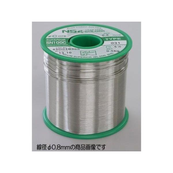 ●メーカー名：エスコ / ESCO●商品名：0.8mm/500g ヤニ入り半田（鉛フリー/RoHS対応）メーカー品番：EA311BA-0.8AJANコード：4518340542211巻：500g線径：0.8mmロウ付温度：227℃含有量：錫...