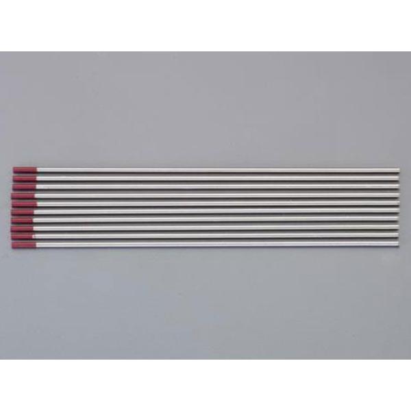 ●メーカー名：エスコ / ESCO●商品名：2.0mm タングステン電極棒（トリウム入り/10本）メーカー品番：EA315MS-67JANコード：4518340357129棒径（mm）：φ2.0電極棒長さ：150mm適合品番：EA315MC...