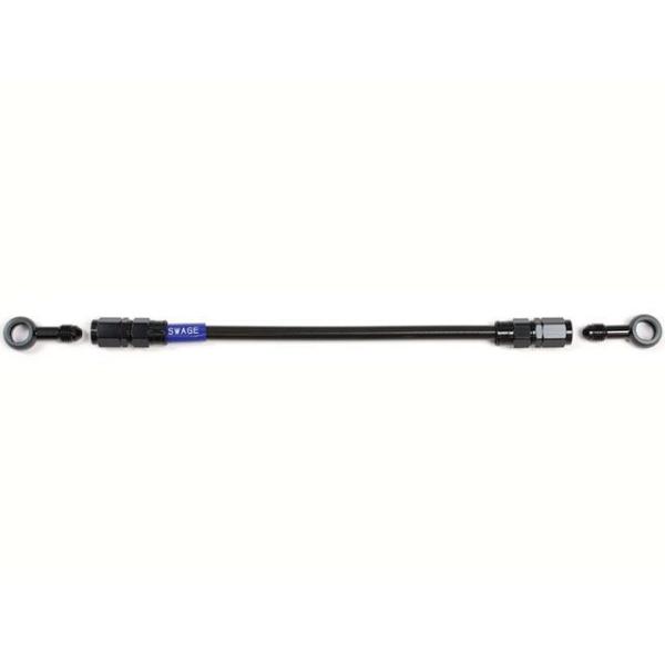 ●メーカー名：スウェッジライン / SWAGE-LINE●商品名：イージーオーダーホース ブラック/ブラック ST-ST●ホース長 850mmメーカー品番：BAKB-1111M-0850JANコード：4547567953081汎用 ホース色...