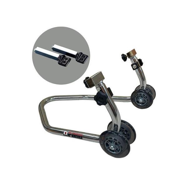 ●メーカー名：Jトリップ / j-trip(ジェイトリップ)●商品名：モンゴリスタンド L4受け（メッキ）メーカー品番：JT-1055PTJANコード：4571189785676カラー：メッキこちらはモンキー、ゴリラ向けのリヤ用バイクメンテ...