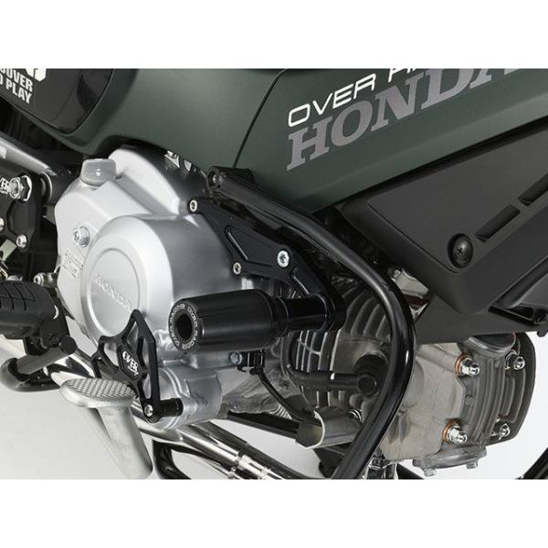 ●メーカー名：オーバーレーシング / OVER RACING●商品名：エンジンスライダー（ブラック）メーカー品番：・59-125-01BJANコード：4539770126932CrossCub 110 クロスカブ110カラー：ブラック・左右...