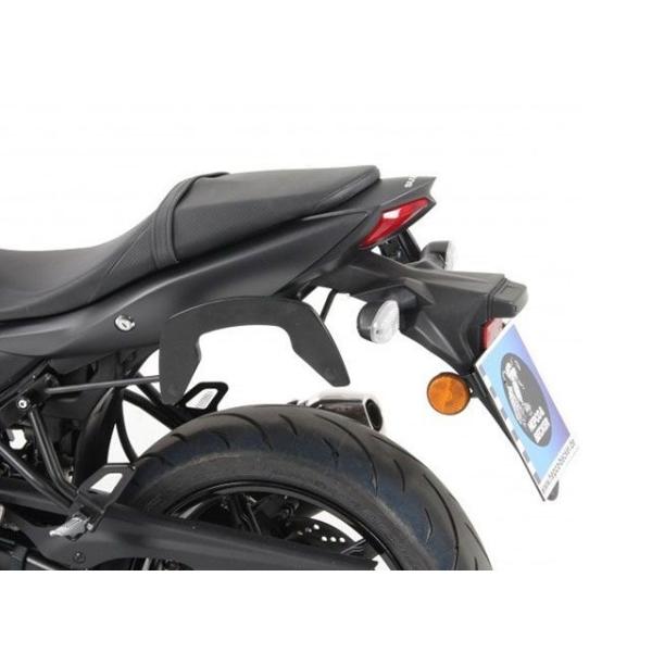 ●メーカー名：ヘプコ＆ベッカー / HEPCO＆BECKER(ヘプコアンドベッカー)●商品名：C-Bow サイドキャリア（ブラック）メーカー品番：6303532-0001JANコード：4548916817665SV650ブラック片側5kg専...