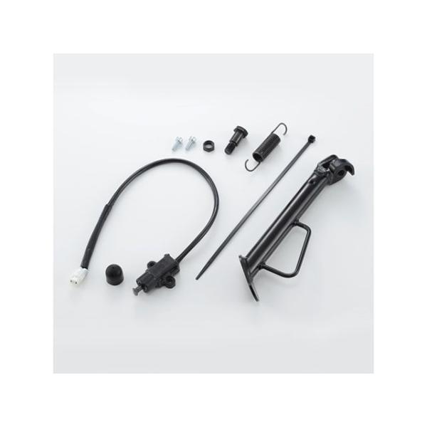 ●メーカー名：ワイズギア / Y’S GEAR●商品名：サイドスタンドセットメーカー品番：Q5K-YSK-058-H02JANコード：4521407157570JOG ジョグ備考サイドスタンドを出すと発進できない戻し忘れ防止スイッチ付き。
