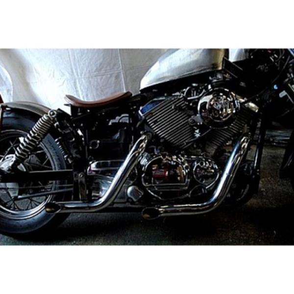 ●メーカー名：部品屋K&amp;W / K&amp;W(ブヒンヤケーアンドダブリュー)●商品名：DS250用ショートドラッグパイプマフラーメーカー品番：P14042DragStar 250（XVS250） ドラッグスター250（DS250）...