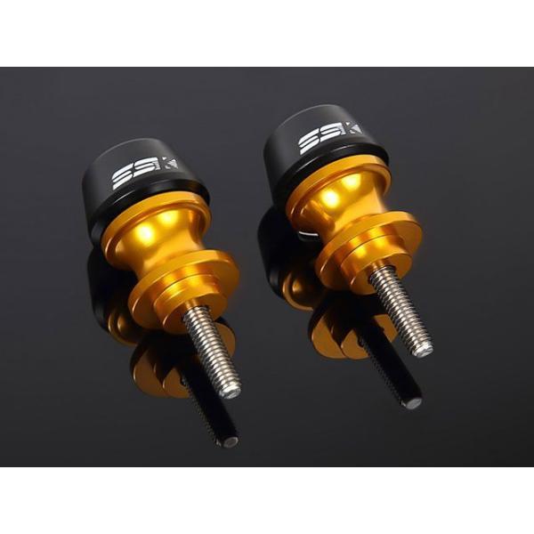 ●メーカー名：SPEEDRA(スピードラ)●商品名：スタンドフックスライダー M6●カラー ゴールドメーカー品番：ASS0101GDJANコード：4580486916478Daytona 675 デイトナ675アプリリア汎用 ヤマハ汎用 サ...