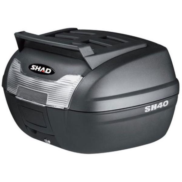 ●メーカー名：シャッド / SHAD●商品名：SH40 CARGO トップケース 無塗装ブラックメーカー品番：D0B40199JANコード：8430358507296汎用 H325mm×W492mm×D425mm40L（フルフェイスヘルメッ...