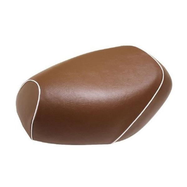 ●メーカー名：グロンドマン / Grondement●商品名：ヴェクスター125/150（CF42A/CE42A） グロンドマン国産シートカバー 張替（茶色）●仕様：白パイピングメーカー品番：GH53SC60P20JANコード：457331...