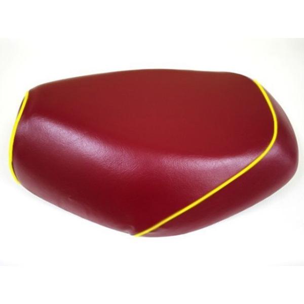 ●メーカー名：グロンドマン / Grondement●商品名：ヴェクスター125/150（CF42A/CE42A） グロンドマン国産シートカバー 張替（ワインレッド）●仕様：黄パイピングメーカー品番：GH53SC350P100JANコード：...