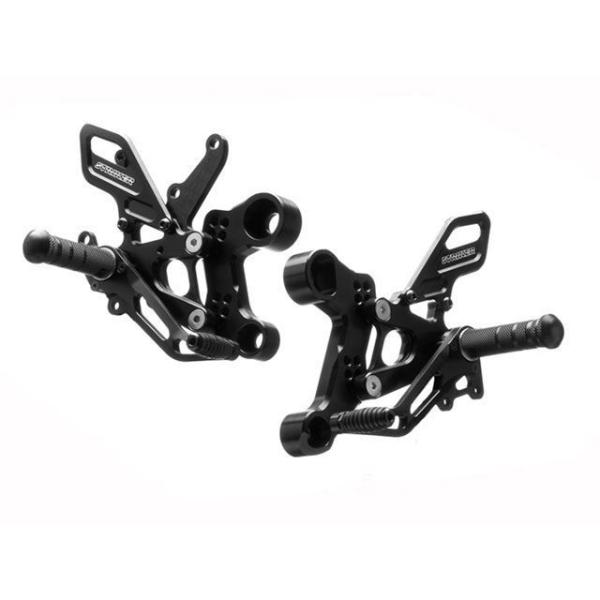 ●メーカー名：ストライカー / STRIKER●商品名：スペシャルステップキット Type2メーカー品番：SS-AA2124B2JANコード：4580363911589MT-09XSR900素材表面処理：ブラックハードアルマイト仕上げポジシ...