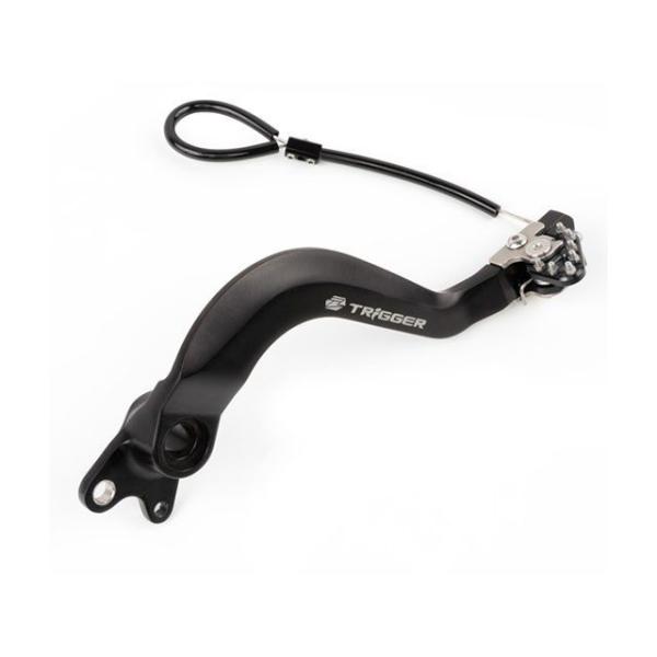 ●メーカー名：ジータ / ZETA●商品名：トリガーブレーキペダル（ブラック）メーカー品番：F6890JANコード：4547836299520SEROW 250 セロー250tricker XG250 トリッカー XG250XT250Xメー...