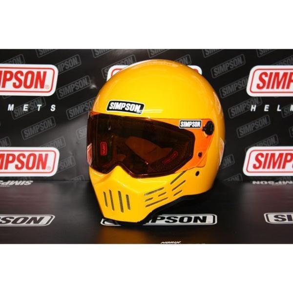●メーカー名：シンプソン / SIMPSON●商品名：MODEL30 ヘルメット（イエロー）●サイズ 58cmメーカー品番：3305195800JANコード：4562363250035カラーイエロー規格PSC/SG（全排気量適合）仕様・M3...