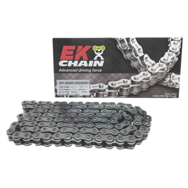 ●メーカー名：江沼チェーン / EKチェーン(イーケーチェーン)●商品名：QXリングチェーン 520SR-X2（CR/NP） SKJ●リンク数 102Lメーカー品番：JAN_4571291825109JANコード：4571291825109...