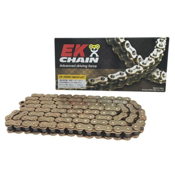 ●メーカー名：江沼チェーン / EKチェーン(イーケーチェーン)●商品名：エンデューロ/モタード用 SXリングチェーン（薄型シールチェーン） 530RR/SM（GP/GP） MLJ●リンク数 120Lメーカー品番：JAN_457129182...