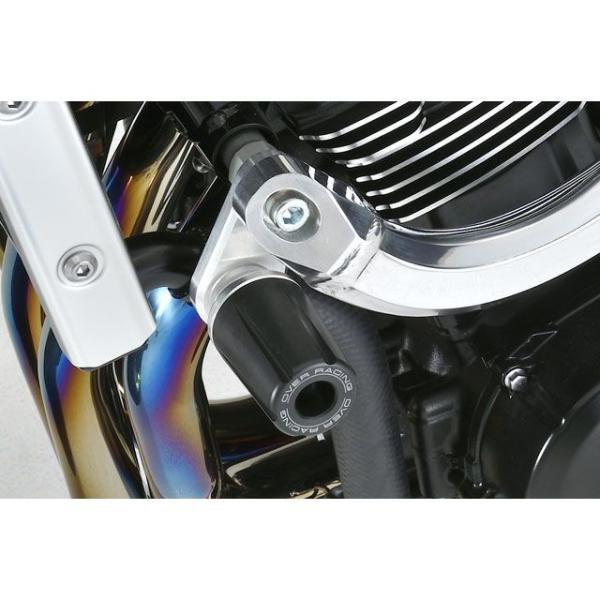 ●メーカー名：オーバーレーシング / OVER RACING●商品名：エンジンスライダー（シルバー）メーカー品番：・59-71-01JANコード：4539770116971Z900RSシルバーアルマイト仕上げ■左右セット ■アルミ削り出し取...