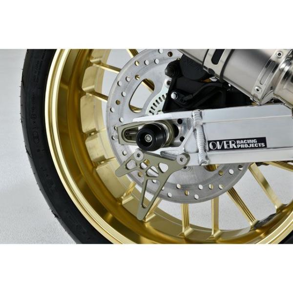 ●メーカー名：オーバーレーシング / OVER RACING●商品名：リアアクスルスライダーメーカー品番：・59-71-03JANコード：4539770117008Z900RS■アルミ削り出しベース（アルマイト仕上げ） ■取付用シャフト（M...