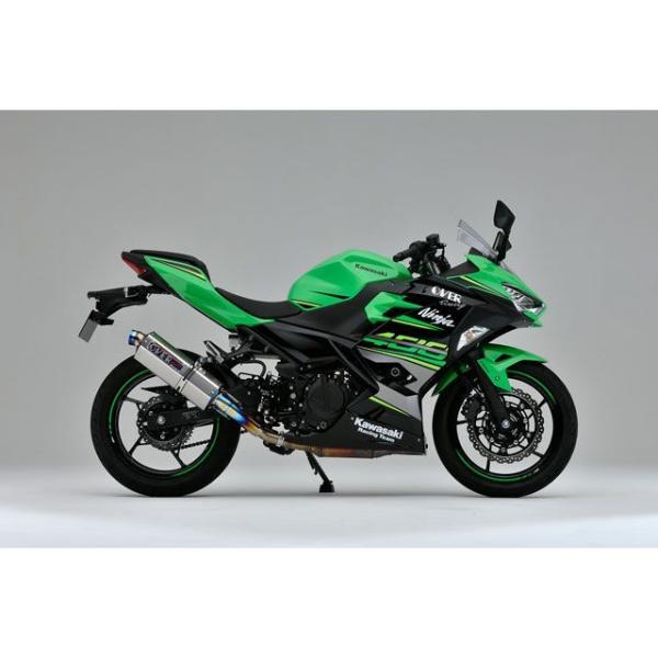 ●メーカー名：オーバーレーシング / OVER RACING●商品名：TT-Formula フルチタン スリップオンマフラーメーカー品番：・17-722-03JANコード：4539770117312Ninja 400 ニンジャ400政府認証...