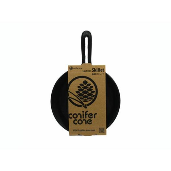 ●メーカー名：コニファーコーン / conifer cone●商品名：スキレットJANコード：4906925900400アウトドア用品祭鋳鉄直径：170mm 長さ：253mm 高さ：43mm780g製造国：中国■鋳鉄製なのでムラなくふっくら...
