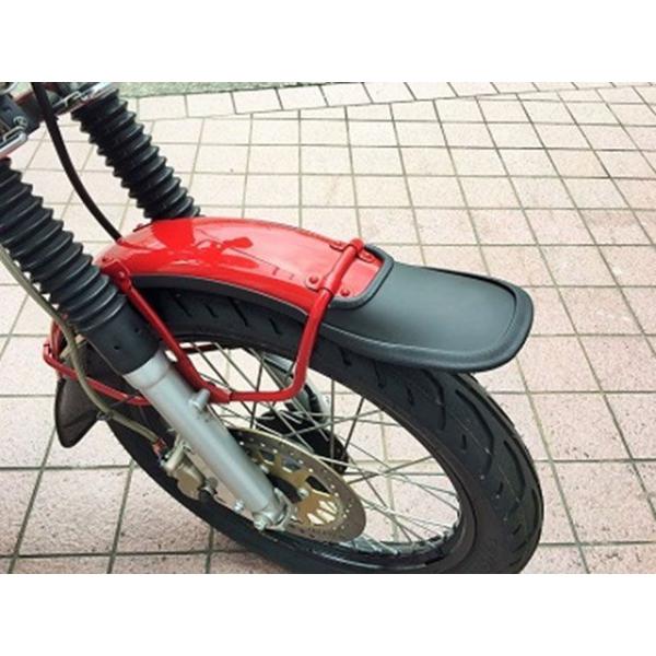 ●メーカー名：モトサルゴ / MotoSalgo●商品名：CT110（P/X/6）・CL50用 フロントマッドフラップ（スリムロング）メーカー品番：MS0064BENLY CL50 ベンリィCL50CT110 HUNTER Cub CT11...
