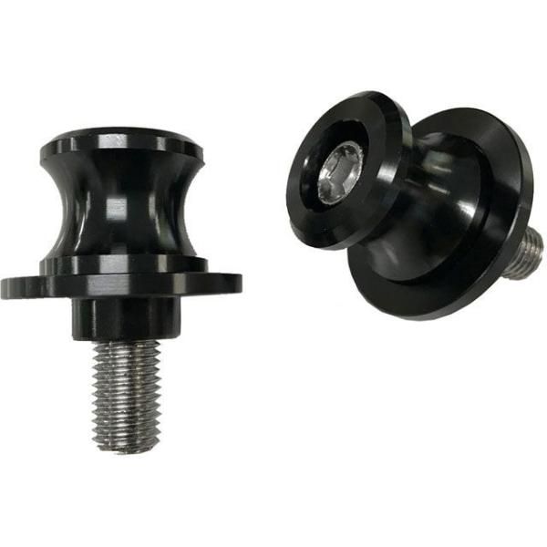 ●メーカー名：エトスデザイン / ETHOS Design●商品名：スイングアームスプール 10mm●カラー：ブラックメーカー品番：R720215JANコード：4580130824265汎用 2個1セット10mmETHOSロングセラー商品の...