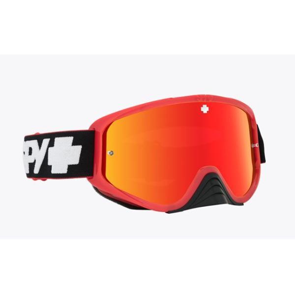 ●メーカー名：スパイ / SPY●商品名：Woot Race モトクロスゴーグル（SLICE RED-HD SMOKE wRED SPECTRA+HD CLEAR AFP）JANコード：648478785625SLICE RED-HD SM...