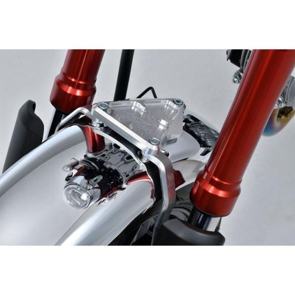 ●メーカー名：オーバーレーシング / OVER RACING●商品名：フロントフェンダーマウントステーメーカー品番：・57-012-22JANコード：4539770118357MONKEY125 モンキー125仕様■純正フロントフェンダー位...