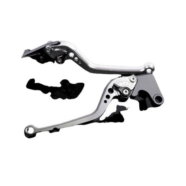 ●メーカー名：SPEEDRA(スピードラ)●商品名：アルミビレットアジャストレバーセット スタンダードロング（レバー本体：シルバー）●アジャスター：ブラックメーカー品番：HO0403543-BKJANコード：4589995421633400...
