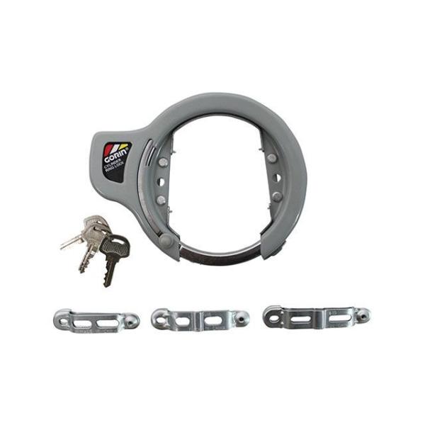 ●メーカー名：五輪工業 / GORIN(ゴリン)●商品名：GR-750 リング錠 シリンダー式 グレーメーカー品番：307020036JANコード：4939168318084A-158 44008グレーシリンダー式リング錠リア用軽快車からC...