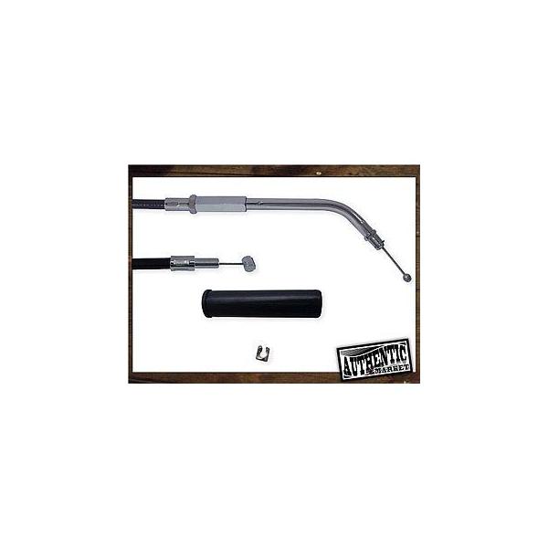 ●メーカー名：ガッツクローム / GUTS CHROME●商品名：「プレミアムケーブル」1996-2003年XLモデル用 スロットルケーブルメーカー品番：2300-2021スポーツスターファミリー汎用 PREMIUM CABLE56308-...