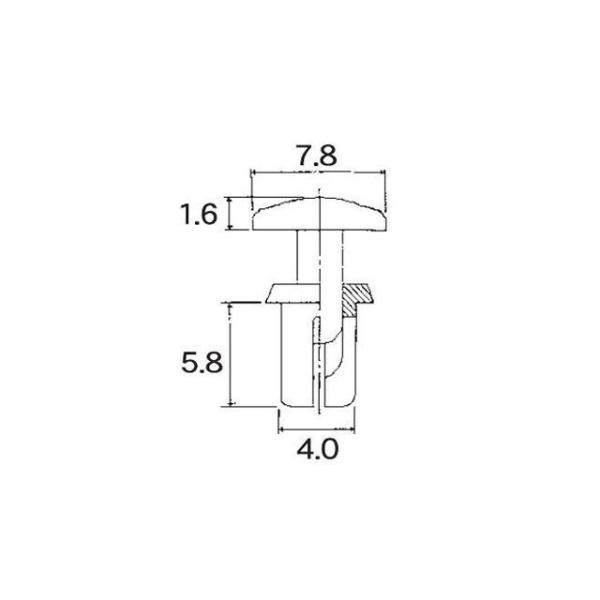 ●メーカー名：ボストン / VOSTONE●商品名：BC5621 サイドバイザークリップメーカー品番：BC5621JANコード：4968919256214黒色1袋（10個入）自動車メーカーへ純正供給※画像はイメージです。
