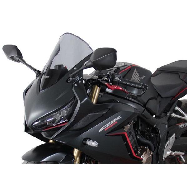 ●メーカー名：エムアールエー / MRA●商品名：スクリーンレーシング（スモーク）メーカー品番：MR119SJANコード：4549950959984CBR650Rカラースモーク材質アクリルサイズ幅310mm×長さ365mm（寸法：純正長＋3...