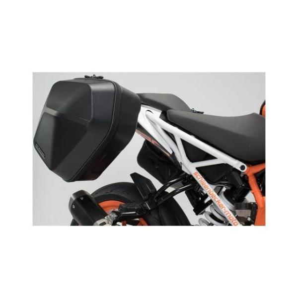 ●メーカー名：SWモテック / SW-MOTECH(エスダブリューモテック)●商品名：URBAN ABS サイドケースシステム 2x 16 l. KTM 125/390 Duke（17-）｜BC.HTA.04.882.30000/Bメーカー...