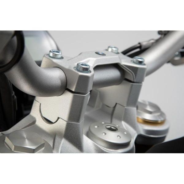 ●メーカー名：SWモテック / SW-MOTECH(エスダブリューモテック)●商品名：バーライザー. H＝30 mm.-シルバー-BMW F 850 GS（18-）.｜LEH.07.039.12800/Sメーカー品番：sw_LEH_07_0...