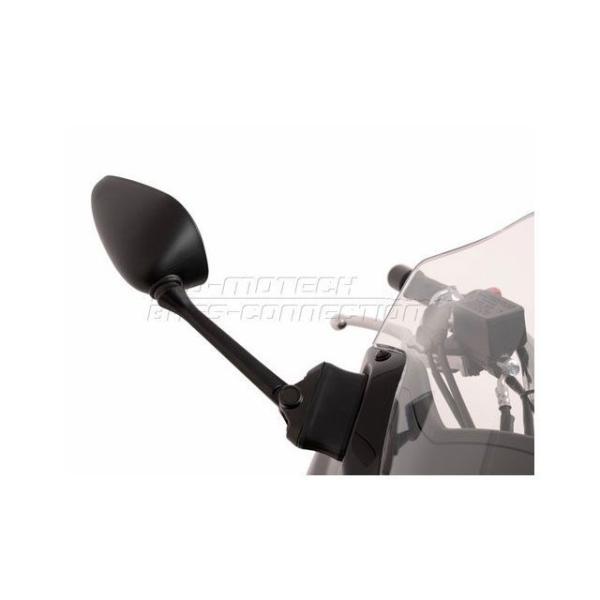 ●メーカー名：SWモテック / SW-MOTECH(エスダブリューモテック)●商品名：ミラーワイドナー ブラックメーカー品番：sw_SVL_05_501_10900BBANDIT 1250F バンディット1250FBANDIT 1250S ...