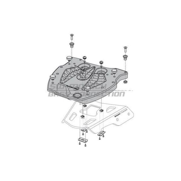 ●メーカー名：SWモテック / SW-MOTECH(エスダブリューモテック)●商品名：GIVI モノキー トップケース用アダプタープレートメーカー品番：sw_GPT_00_152_405備考品番：GPT.00.152.405EAN：4052...