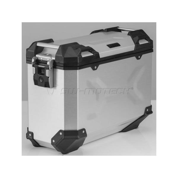 ●メーカー名：SWモテック / SW-MOTECH(エスダブリューモテック)●商品名：トラックスアドベンチャー（TRAX ADVENTURE）アリュボックス M 37 L、左側、シルバーメーカー品番：sw_ALK_00_733_11000L...