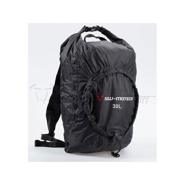 ●メーカー名：SWモテック / SW-MOTECH(エスダブリューモテック)●商品名：フォルダブル バックパック フレックスパック 75D リップストップ-ポリスター/PU、防水、ブラック、30 lメーカー品番：sw_BC_WPB_00_0...