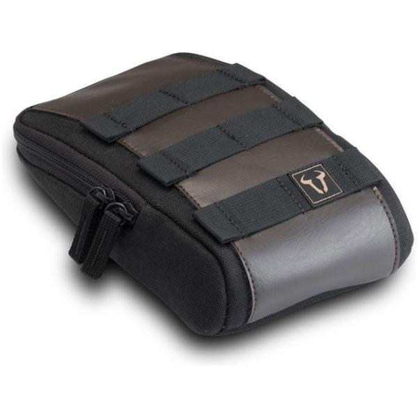 ●メーカー名：SWモテック / SW-MOTECH(エスダブリューモテック)●商品名：Legend Gear（レジェンドギア）レッグバッグ LA8. 1.25 l. -ブラック/ブラウン- ホルスター LA7.｜BC.TRS.00.410....