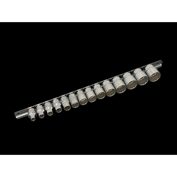 ●メーカー名：ジーニアスツール / GeniusTools●商品名：14ピース 3/8差込角 12角インチソケットセットメーカー品番：・005970TW-314Sクローム特殊鋼【差込角】3/8 【ソケットサイズ】1/4・5/16・11/32...