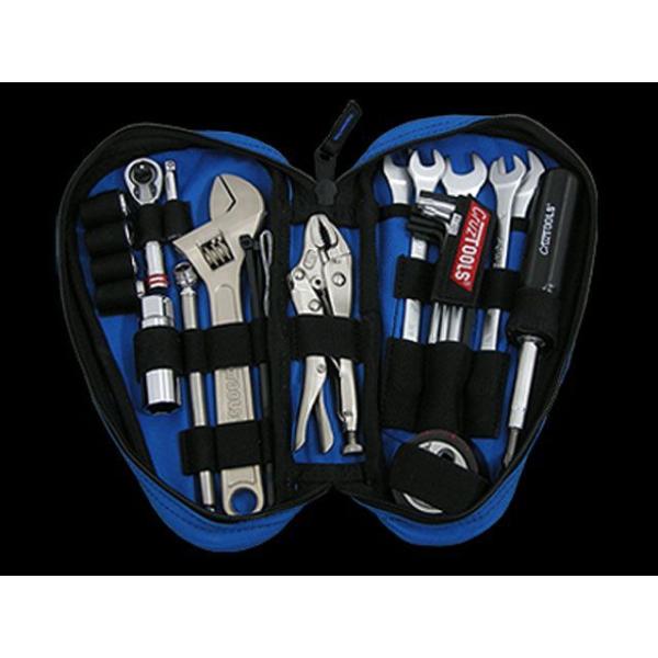 ●メーカー名：クルーズツールズ / CruzTools●商品名：ロードテックH3車載工具セット ティアドロップバッグメーカー品番：・013239RTTD1・コンビネーションレンチ 10mm×1本 3／8in×1本 7／16in×1本 1／2...