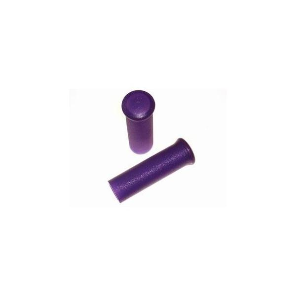 ●メーカー名：スリーマイルズ / Three miles●商品名：1inch カラーグリップ●カラー：紫メーカー品番：M05554ハーレー汎用 全長：120mm/太さ：34mmサイズは内径を完全に1inバー専用として取り付けやすく、抜けにく...