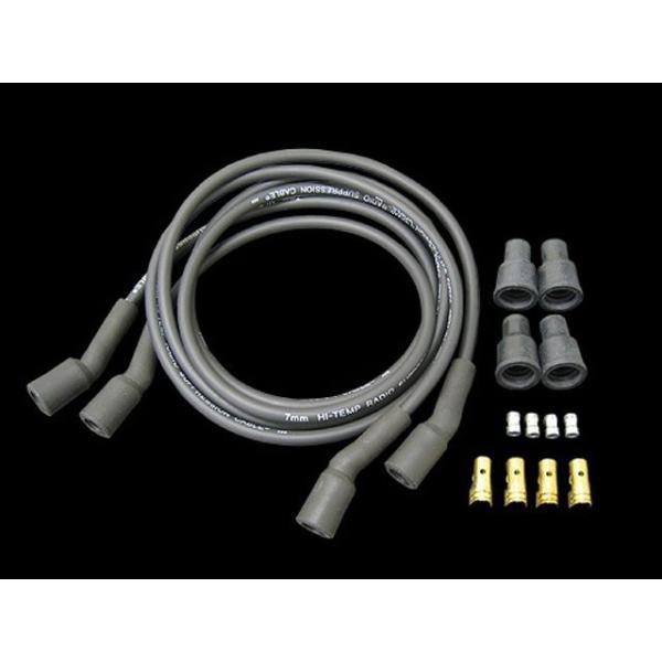 ●メーカー名：ダイナテック / DYNATEK●商品名：ダイナプラグコード ブラック 7mmグラファイトコア●仕様：1Pメーカー品番：・000762ハーレー汎用 【1P】DW-1100【2P】DW-600ブラック芯：グラファイト（石墨）プラ...