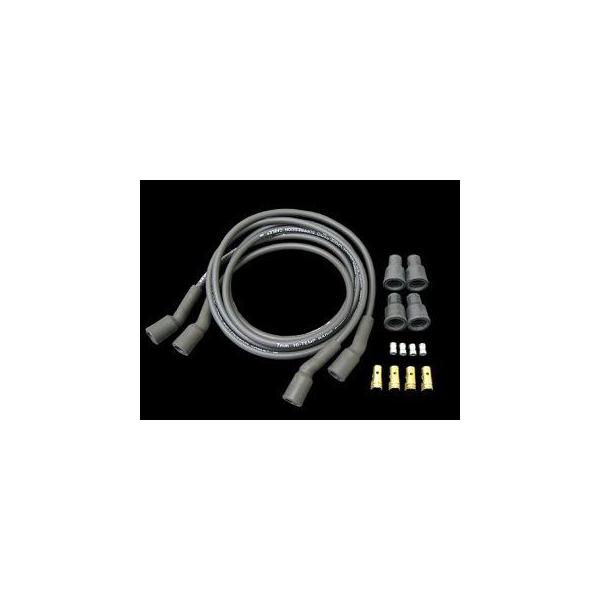 ●メーカー名：ダイナテック / DYNATEK●商品名：ダイナプラグコード ブラック 7mmグラファイトコア●仕様：2Pメーカー品番：・000761ハーレー汎用 【1P】DW-1100【2P】DW-600ブラック芯：グラファイト（石墨）プラ...