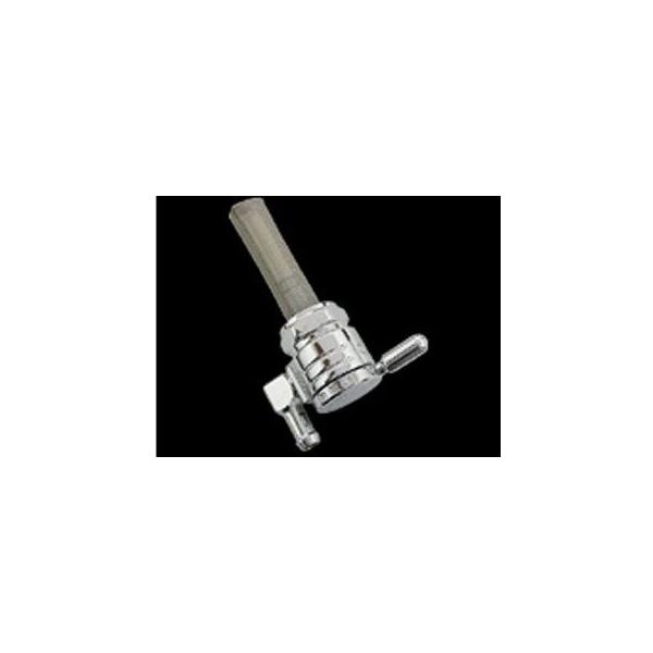 ●メーカー名：ゴランプロダクツ / GOLAN PRODUCTS●商品名：クリックスリック ガスコック 22mm●仕様：ダウン カラー：クロームメーカー品番：・011471ハーレー汎用 【フロント（クローム）】76-312F-CS【フロント...