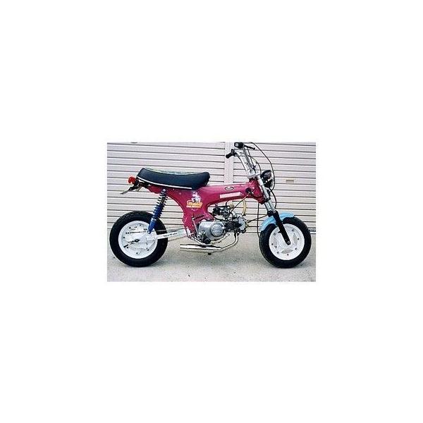 ●メーカー名：ウイルズウィン / WirusWin●商品名：ダックス50用 シャープダウンタイプマフラーDAX ダックスシンプルな形状でありながら、存在感溢れるスタイルのシャープタイプ・サイレンサーを使用した、ダックス用マフラーです。そして...