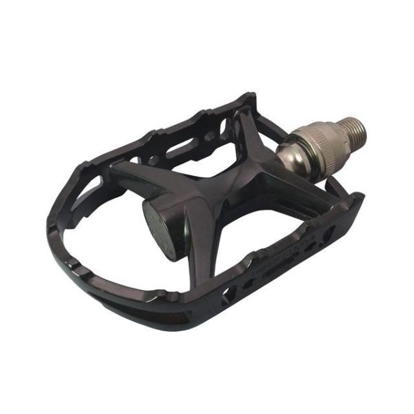 ●メーカー名：三ヶ島（自転車） / MKS(ミカシマ)●商品名：ペダル（MT-E Ezy）左右ペア 9/16芯（ブラック）JANコード：4560369000081ブラック原産国：日本材質：アルミ、スチール製品サイズ：踏面 97x64mm、重...