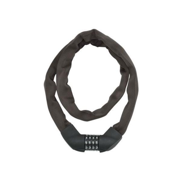 ●メーカー名：ノグチ（自転車） / NOGUCHI(ノグチ)●商品名：ダイヤル式チェーンロック（φ4.7mmチェーンロック）暗証番号変更可能（ブラック）JANコード：4962625355131ブラックφ4.7mm スチールチェーン暗証番号変...
